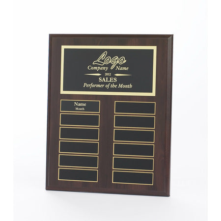 Cherry Finish Master Plaque – MetroAwards